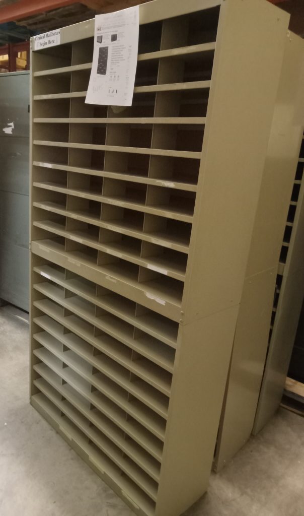 Safco 72 Compartment Mail Sorter "Grey" - Laber's Furniture